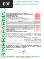 Sinprafarma X Sincofarma 2024 - 2025 | PDF | Salário | Sindicato