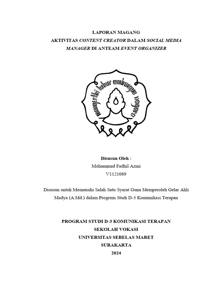 LAPORAN MAGANG MANDIRI Fadhil | PDF