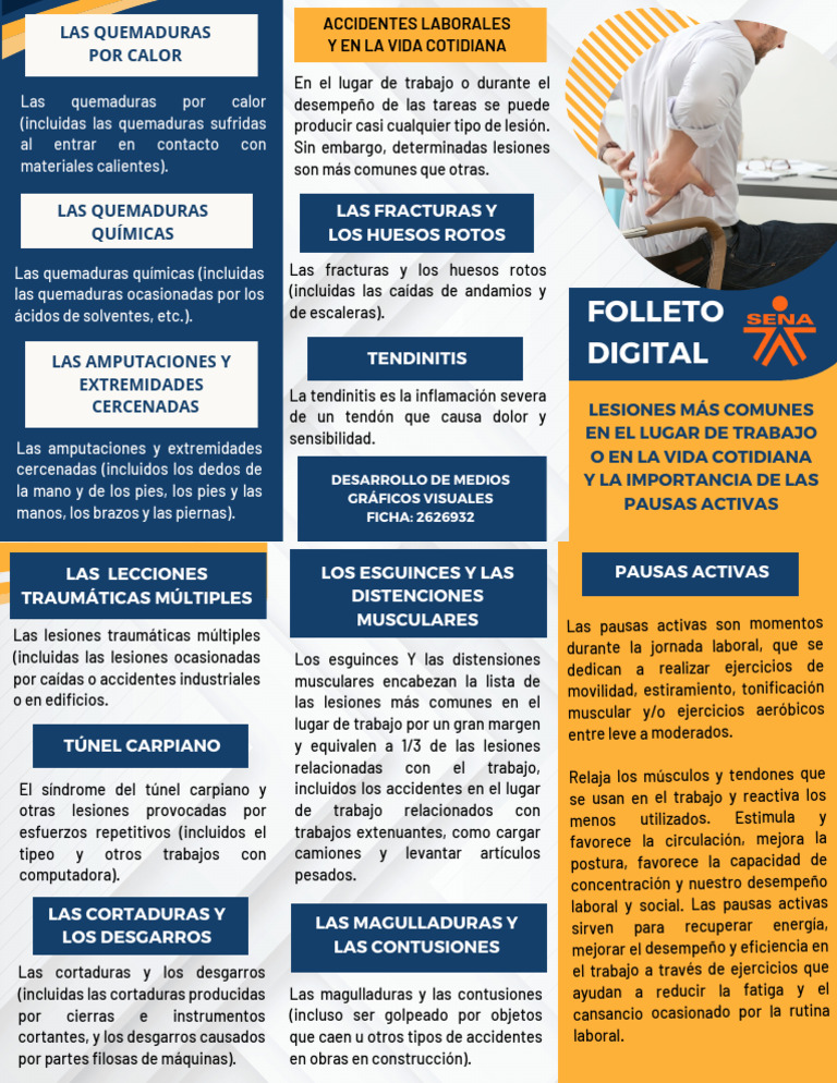 Flyer Digital | PDF | Quemar | Tendón