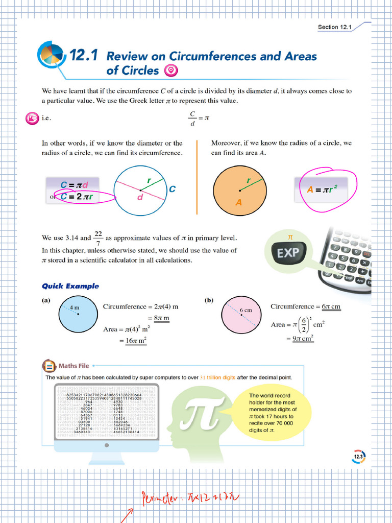 Chapter 12.1-12.2 - Area and Volume | PDF | Elementary Geometry | Euclidean Geometry
