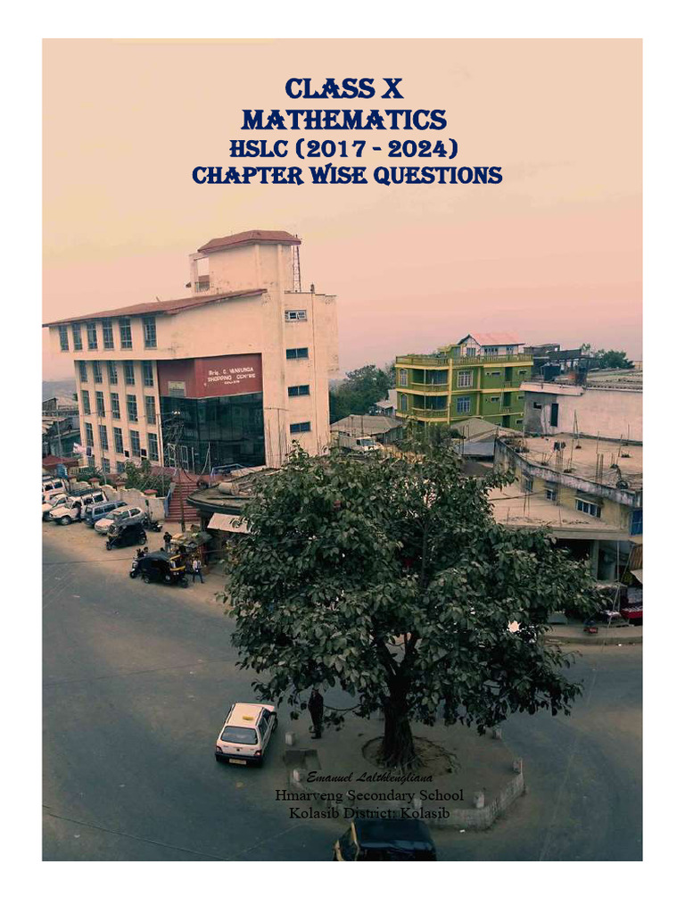 HSLC Chaper Wise Questions With Answer Key | PDF | Interest | Present Value