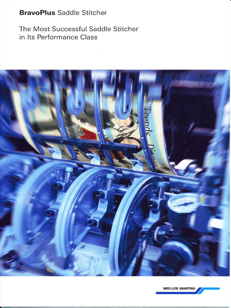 Muller Martini Bravo Plus Brochure | PDF | Computing