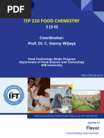 FEMA GRAS Flavor Properties Overview | PDF | Taste | Flavor