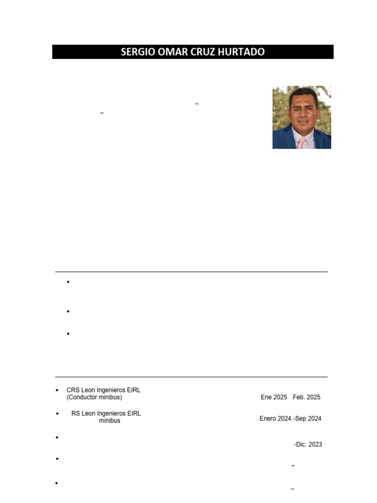 CV Cruz Hurtado Sergio | PDF | Software de la aplicacion | Paquetes de ...