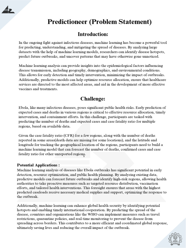 Predictioneer_Problem_Statement.pdf-5 | PDF | Machine Learning | Public ...