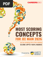 IIT JEE 2026 Chapter Priority List | PDF | Physics | Chemistry