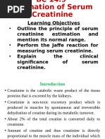 Estimation of Creatinine by Jaffe Method (Edited) | PDF | Creatinine ...