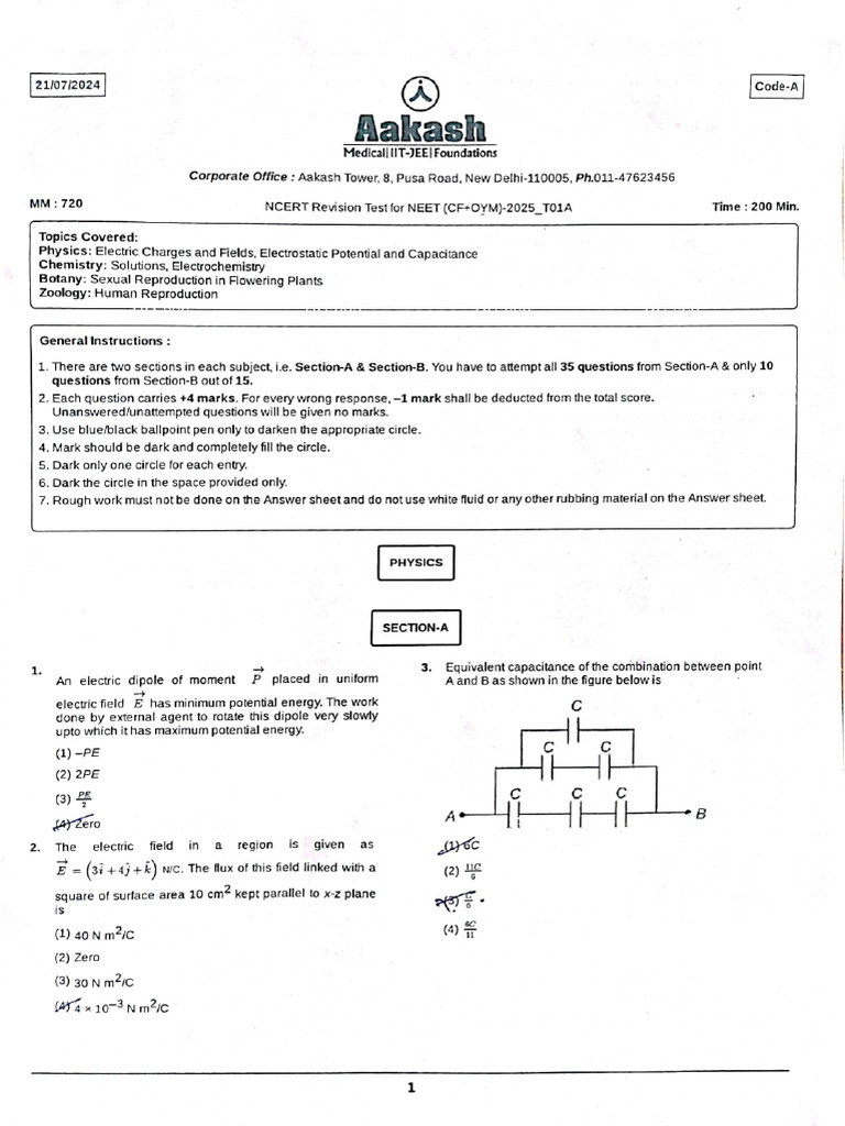 NRT 1 | PDF | Capacitor | Capacitance