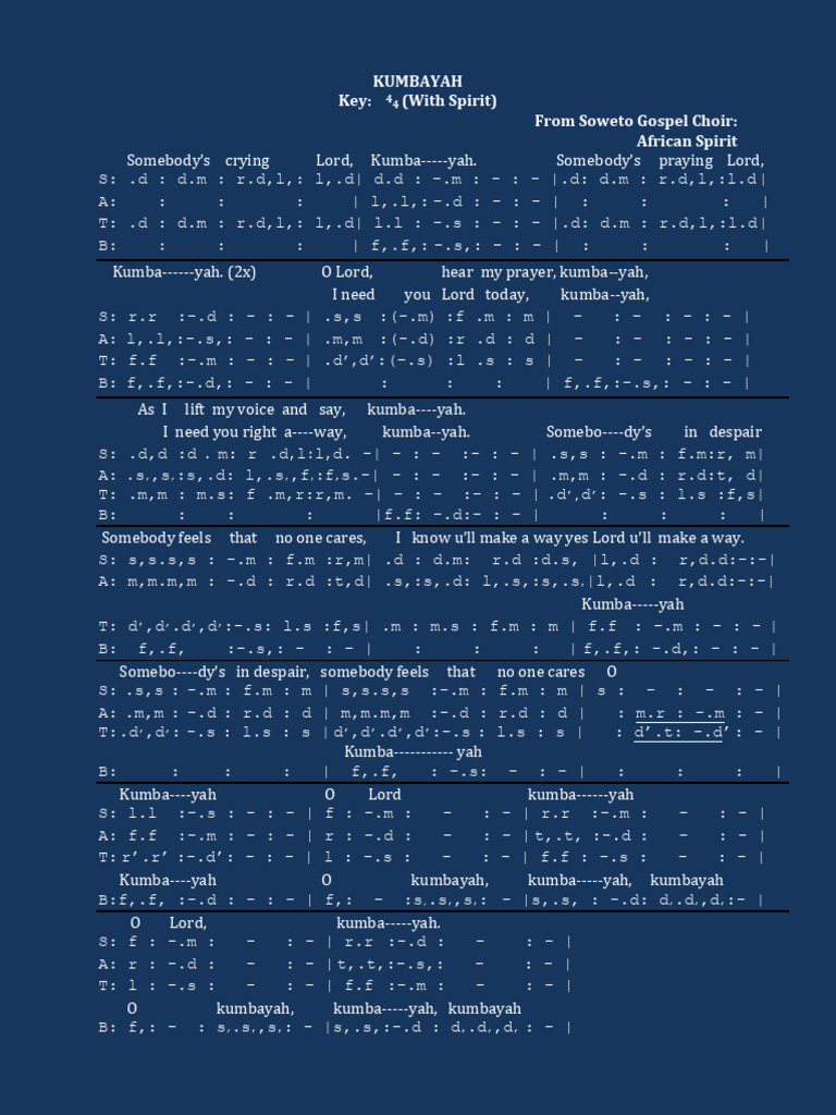 Kumbayah | PDF