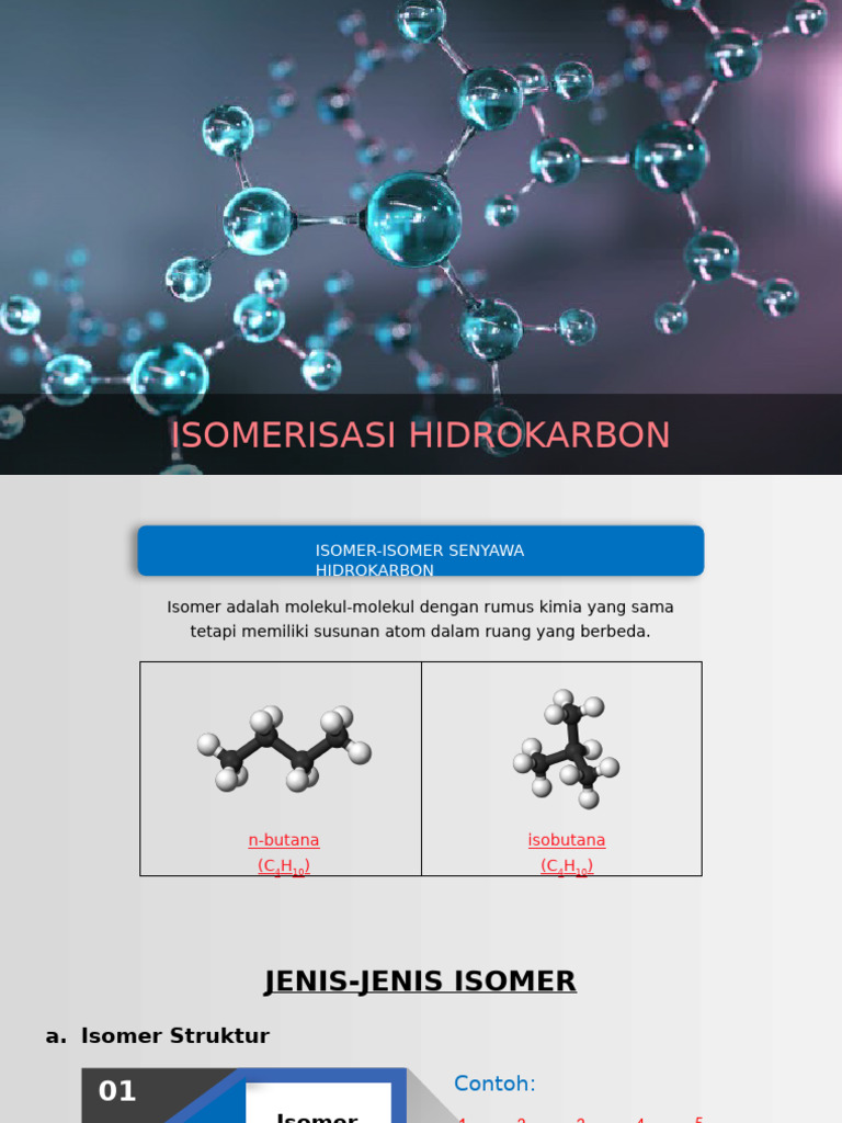 Jenis-jenis Isomer Hidrokarbon | PDF