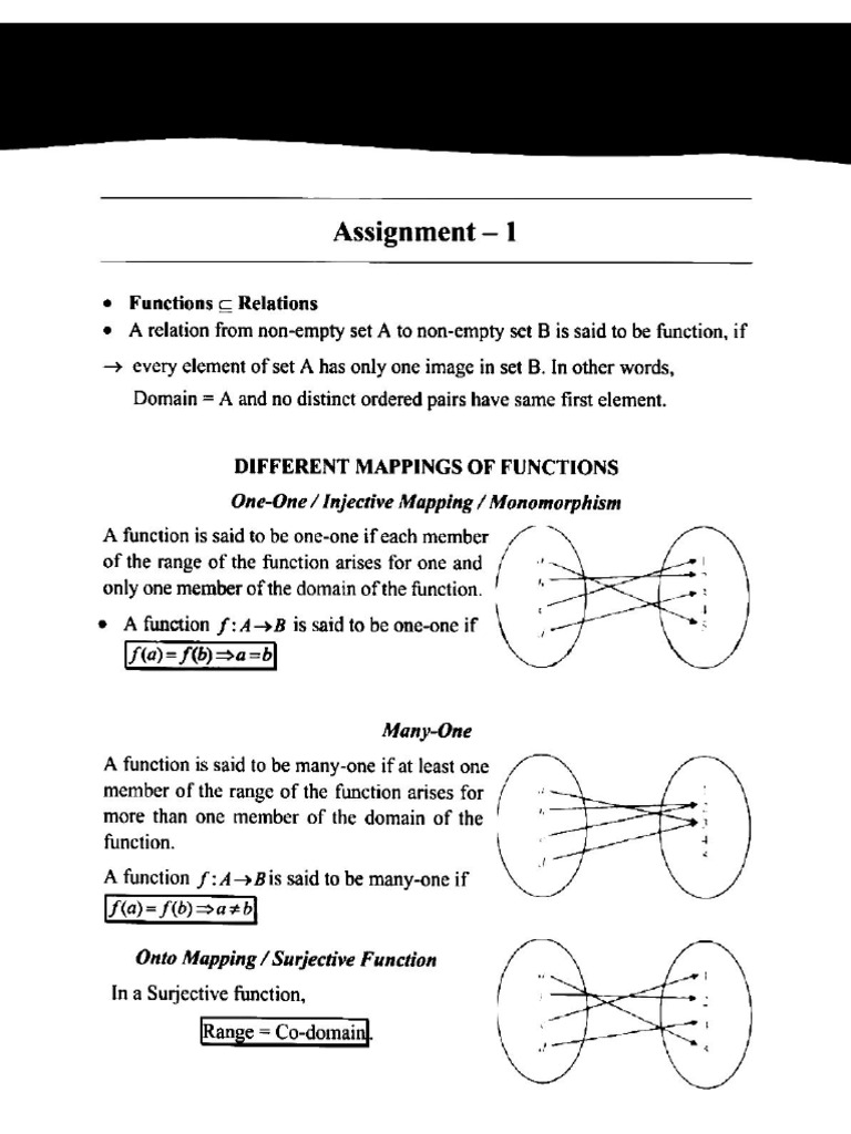Relations and Functions Part 2 | PDF