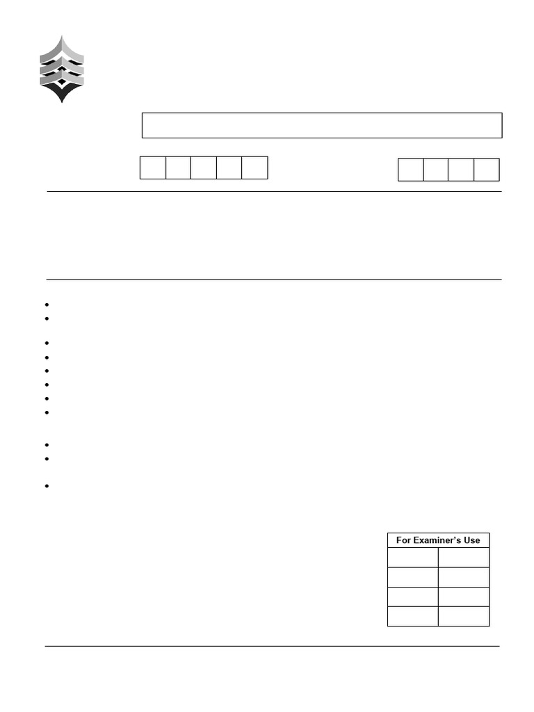 General Science Paper 5 Specimen 2025 | PDF | Carbon Dioxide