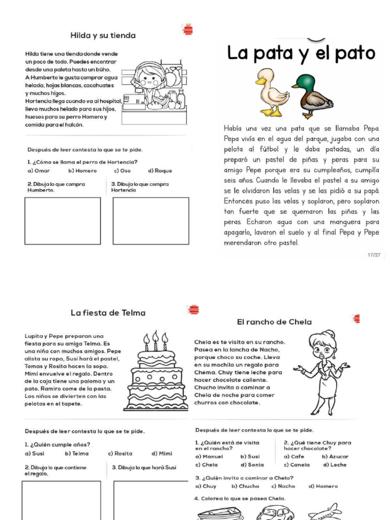 Lecturas 1 Grado | PDF