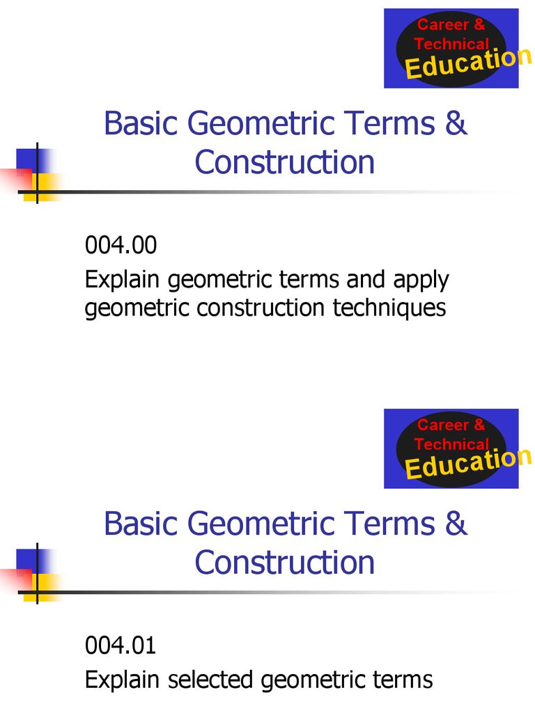 Basic Geometric Construction Techniques | PDF | Circle | Triangle