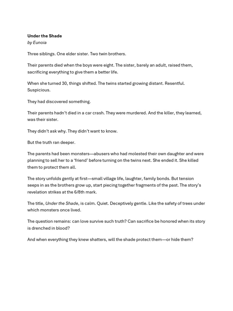 Under The Shade | PDF