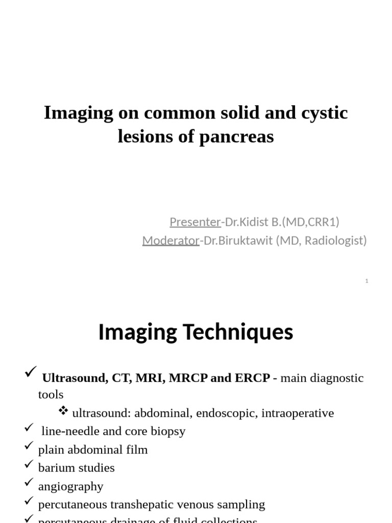 Pancreatic Lesions Imaging Aproach by Radiologist | PDF | Pancreatic Cancer | Pancreas