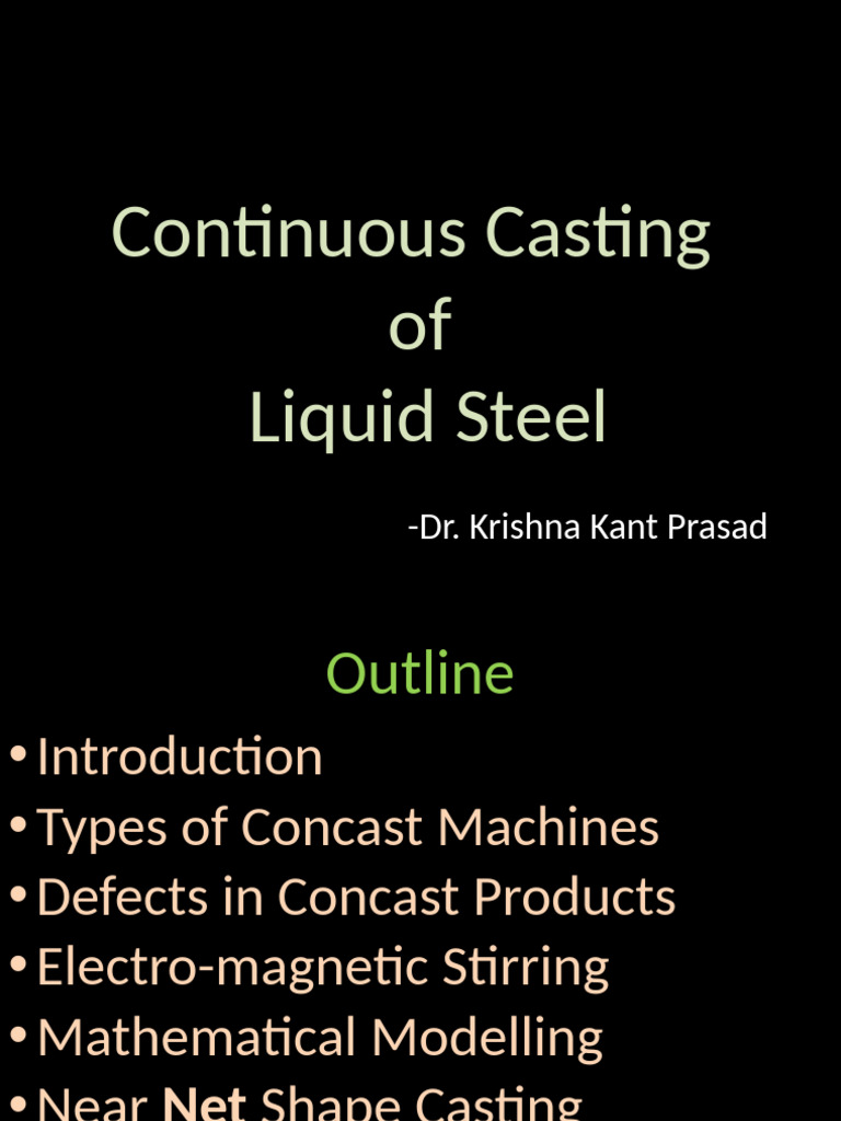 Concasting: Withdrawal Straightening Unit | PDF | Fluid Dynamics ...