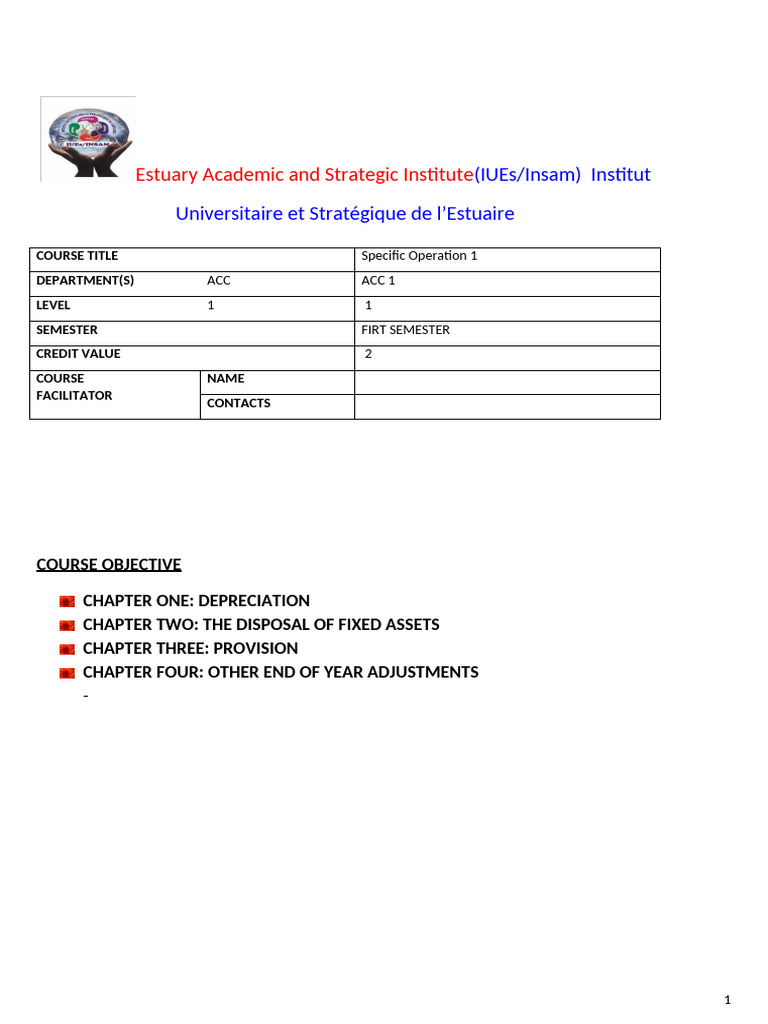 Year-End Accounting Adjustments Guide | PDF | Depreciation | Fixed Asset