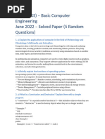 Basic Mechanical Engineering All Units | PDF | Deformation (Engineering ...