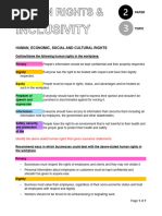 Human Rights, Inclusivity & Environmental Issues | PDF | Employment ...