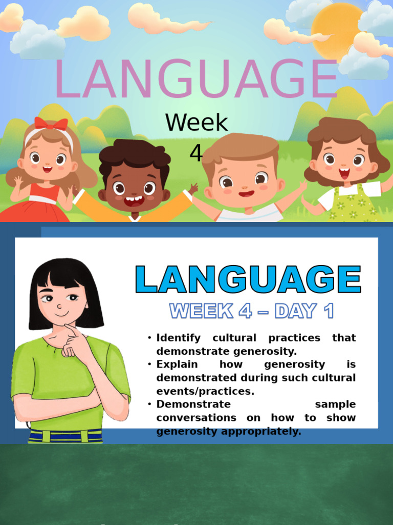 Week 4 q3 Language | PDF