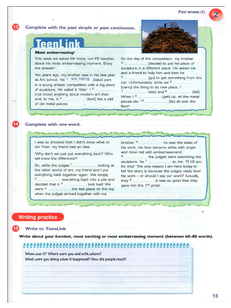 New Grammar Time Student Book 5-16 | PDF