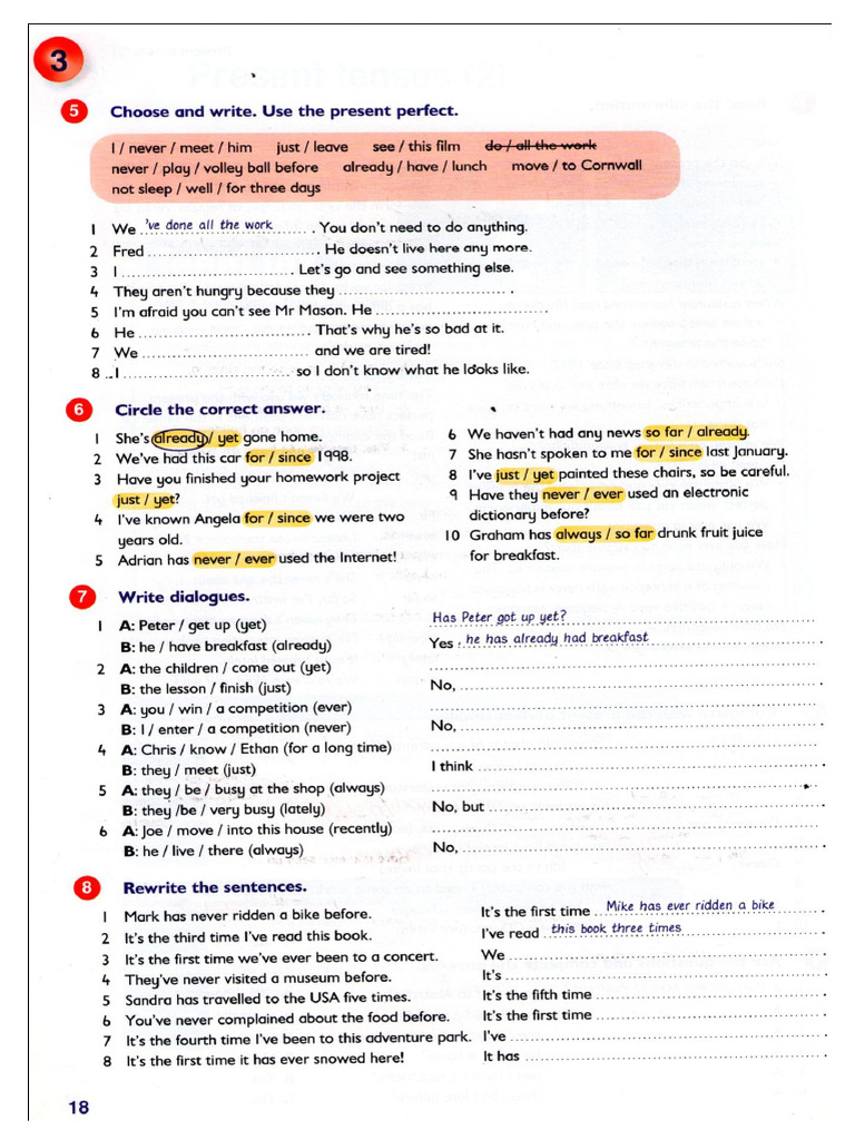 New Grammar Time Student Book 5-19 | PDF