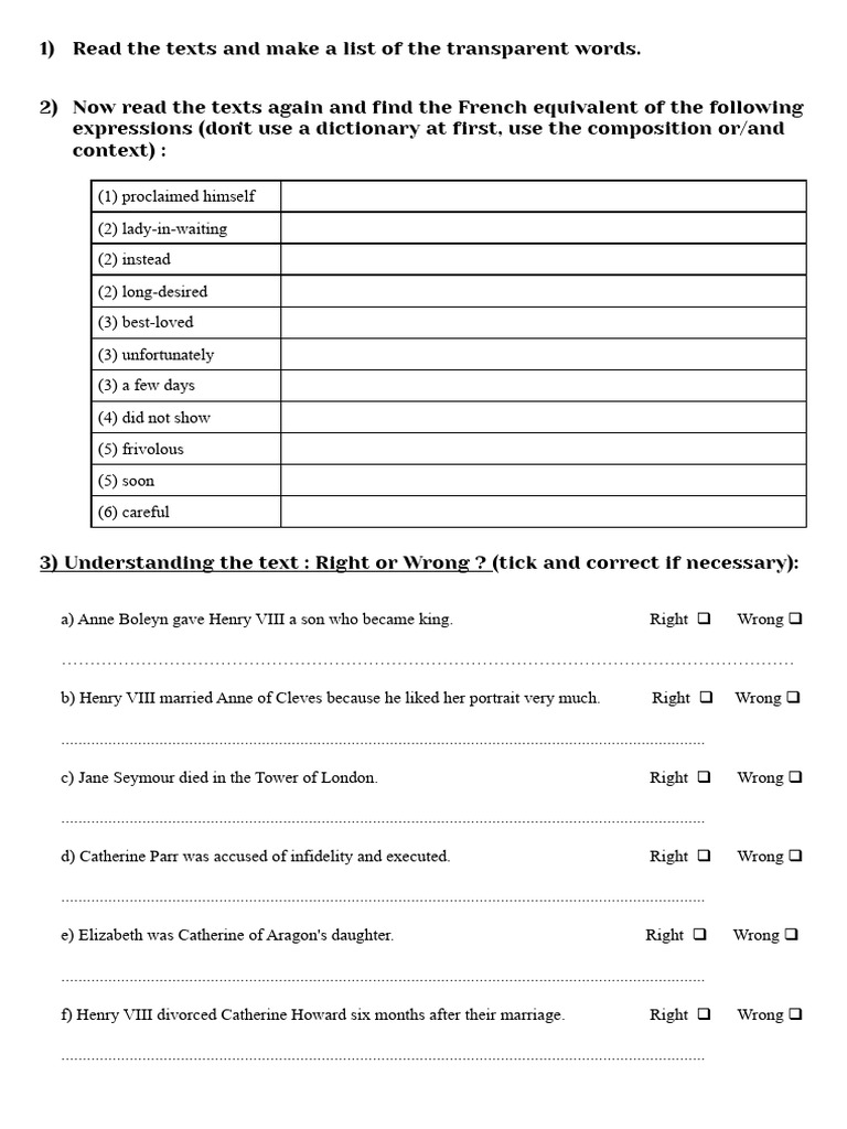 Exercises Horrible Henry 2020 | PDF