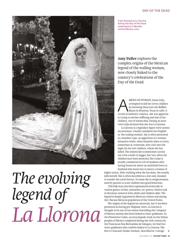 The Evolving Legend of La Llorona | PDF