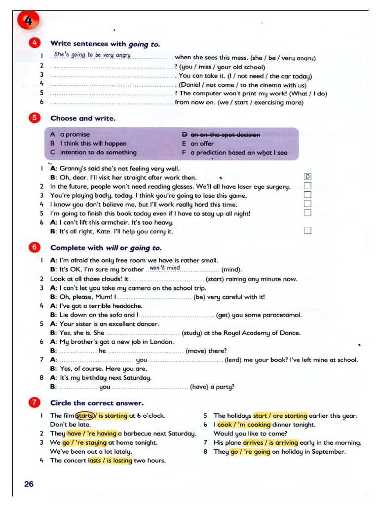 New Grammar Time Student Book 5-27 | PDF
