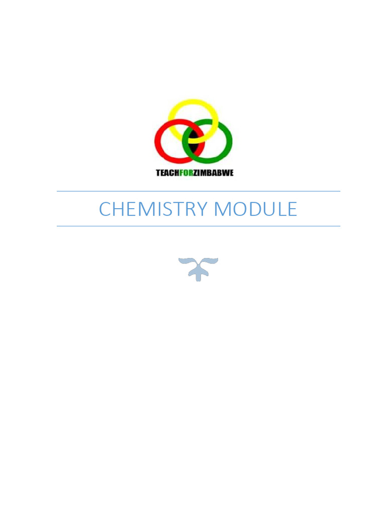 Chemistry Module | PDF | Ionic Bonding | Ion