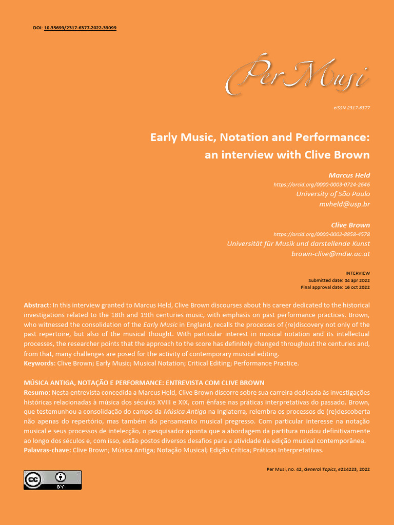 Early Music Notation and Performance An | PDF | Violin | Johannes Brahms