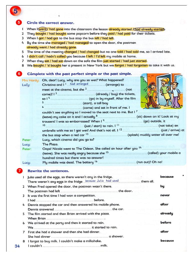 New Grammar Time Student Book 5-35 | PDF