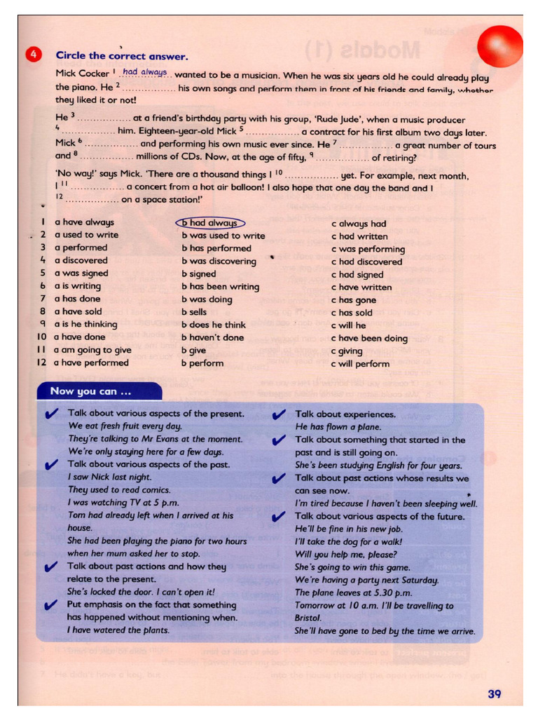 New Grammar Time Student Book 5-40 | PDF