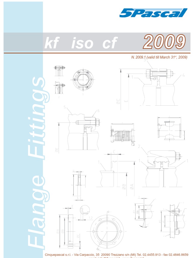 ISO 1609 - 5PA-701-880-D - Flange - Fittings - 2009.1 | PDF | Screw ...