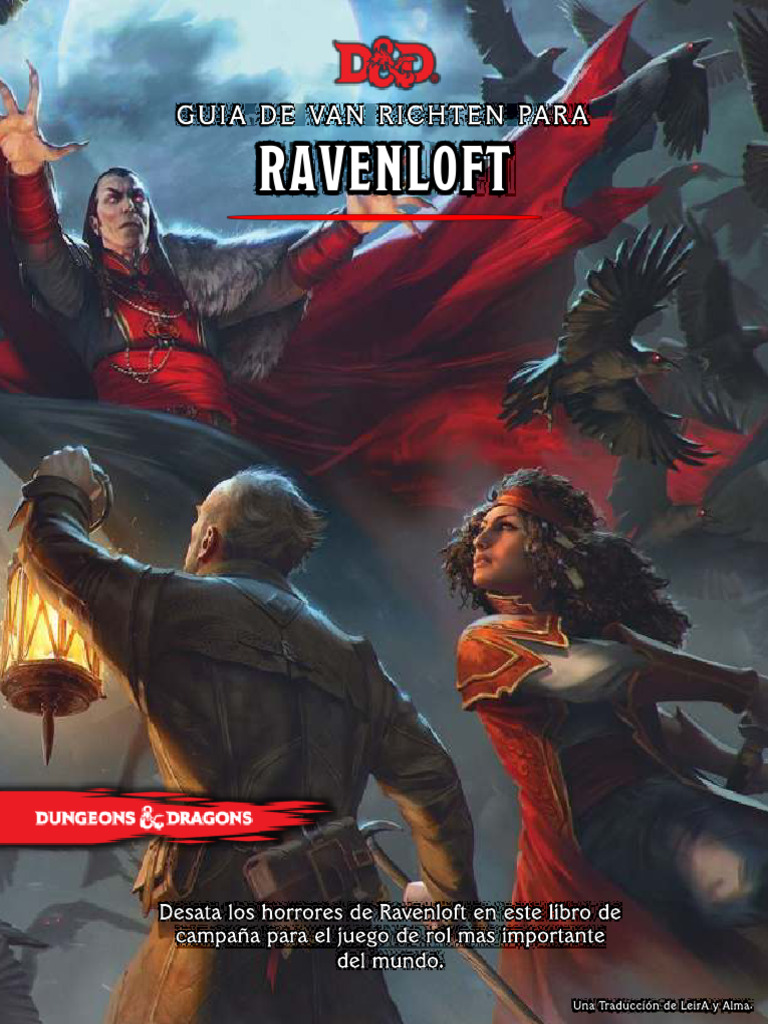 Guia de Van Ritchten para Ravenloft | PDF | Calabozos y Dragones | Juegos de Gary Gygax