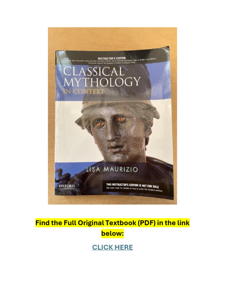 Classical Mythology in Context Overview | PDF | Greek Mythology | Hero