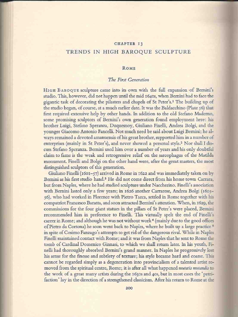 Art and Architecture in Italy 1600 To 1750 - P 200-234 - R. Wittkower | PDF