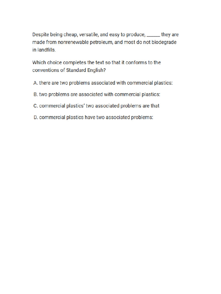 SAT Modifiers Practice | PDF