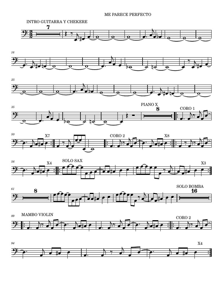 Me Parece Perfecto | PDF