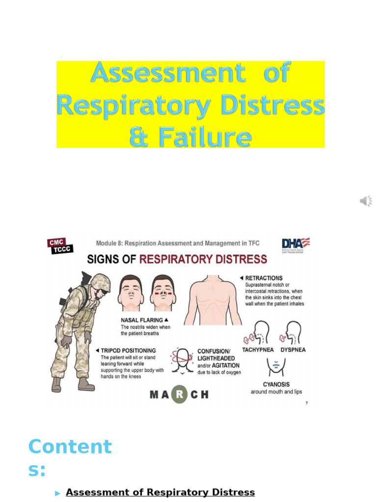 Assessment of Respirrrratory Failure | PDF | Breathing | Respiratory System