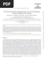 Mini-Cog Test Instructions and Scoring | PDF