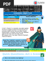 Macbeth Act1 Scene2 Quote Analysis | PDF