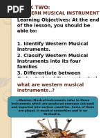 Western Musical Instruments | PDF | Musical Instruments | Orchestras