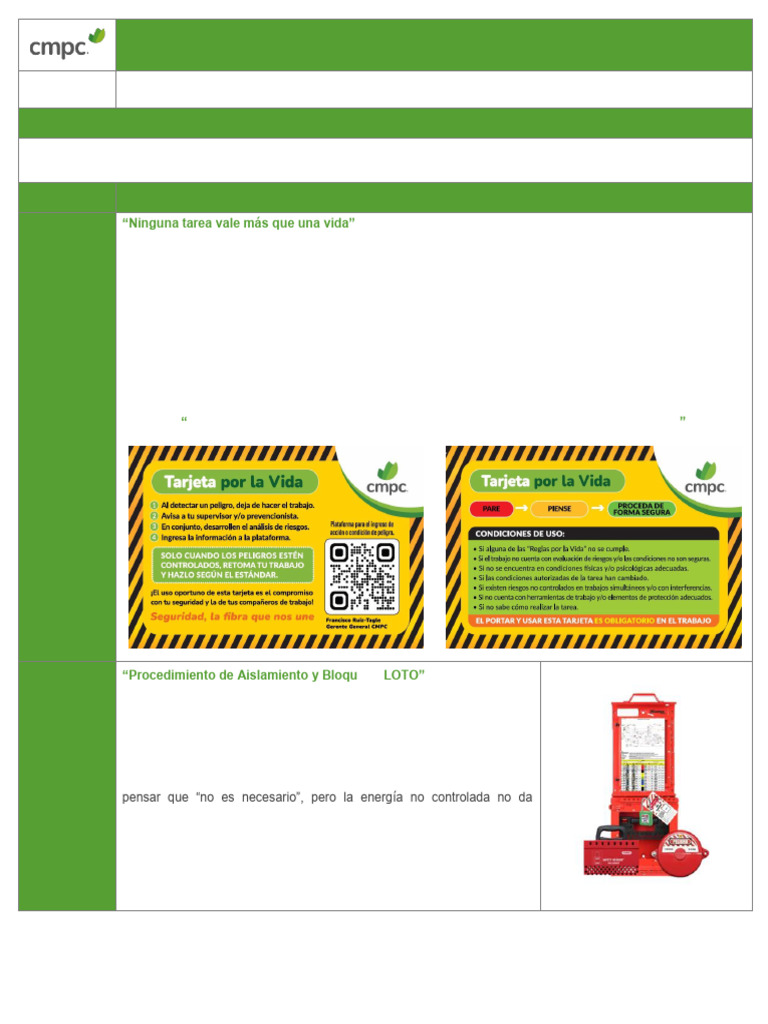 Diálogo de Seguridad #29-2025 - PGP L2 - 2025 | PDF