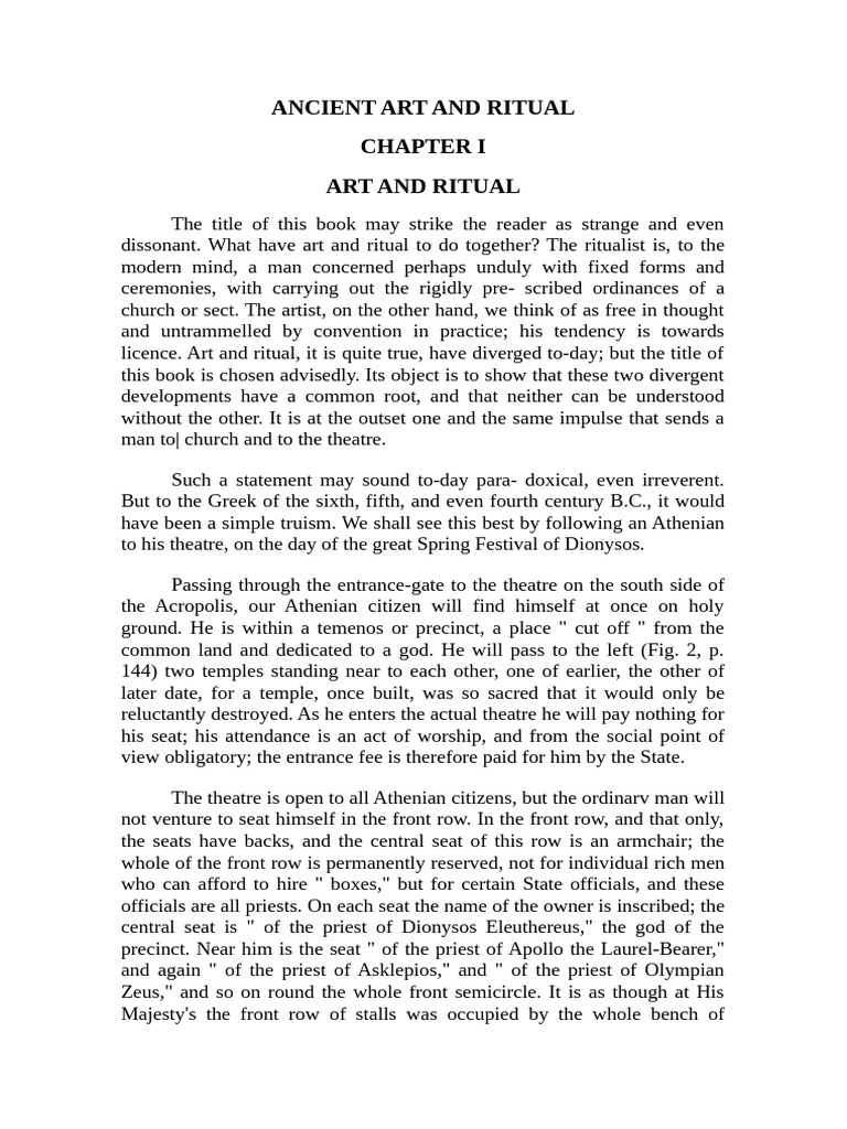 Ancient Art and Ritual | PDF | Greek Mythology | Osiris