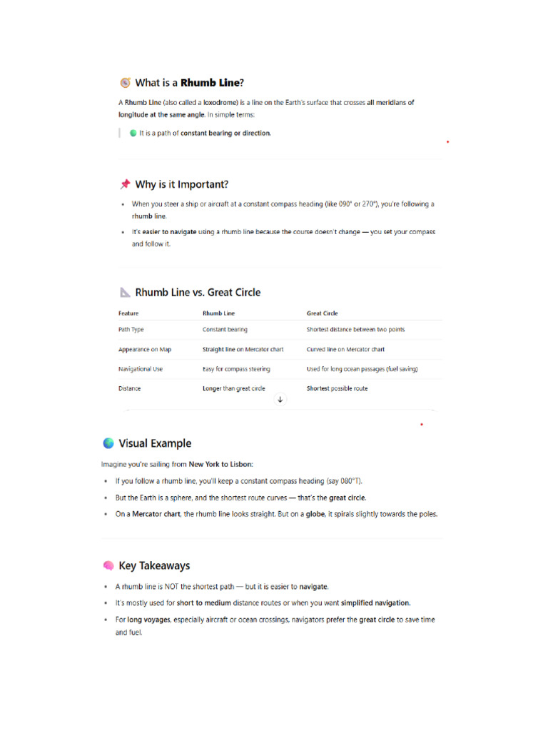 Principles of Navigation | PDF