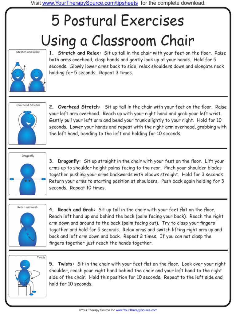 Tip Sheet Freebie Posture | PDF