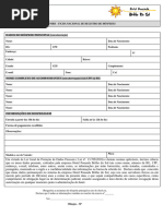 Modelo Ficha Nacional Registro Hospedes FNRH | PDF