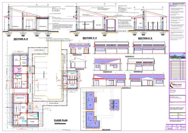 (TDC 128) A.101 Phase I Scheme - C | PDF | Civil Engineering | Structural Engineering
